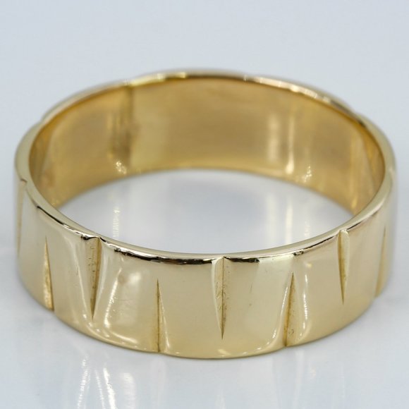 Jewelry | Vintage 14k Yellow Gold Wedding Band Ring By Frederick ...